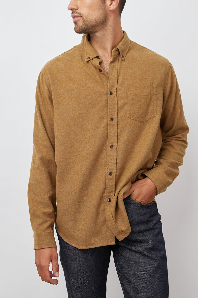 RUNSON SHIRT - GOLDEN ROD – Rails Canada