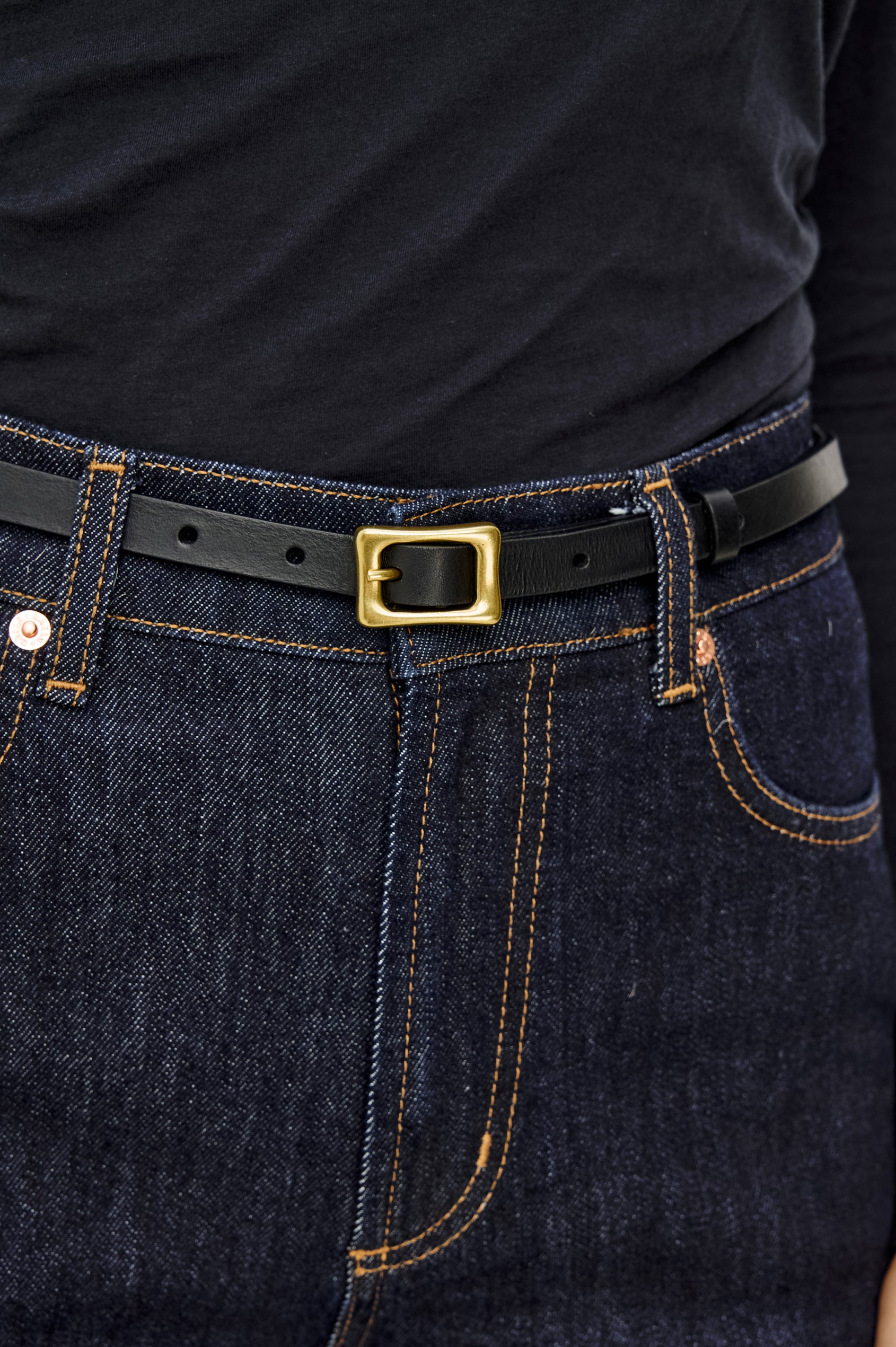 REMI BELT MINI - BLACK GOLD – Rails Canada