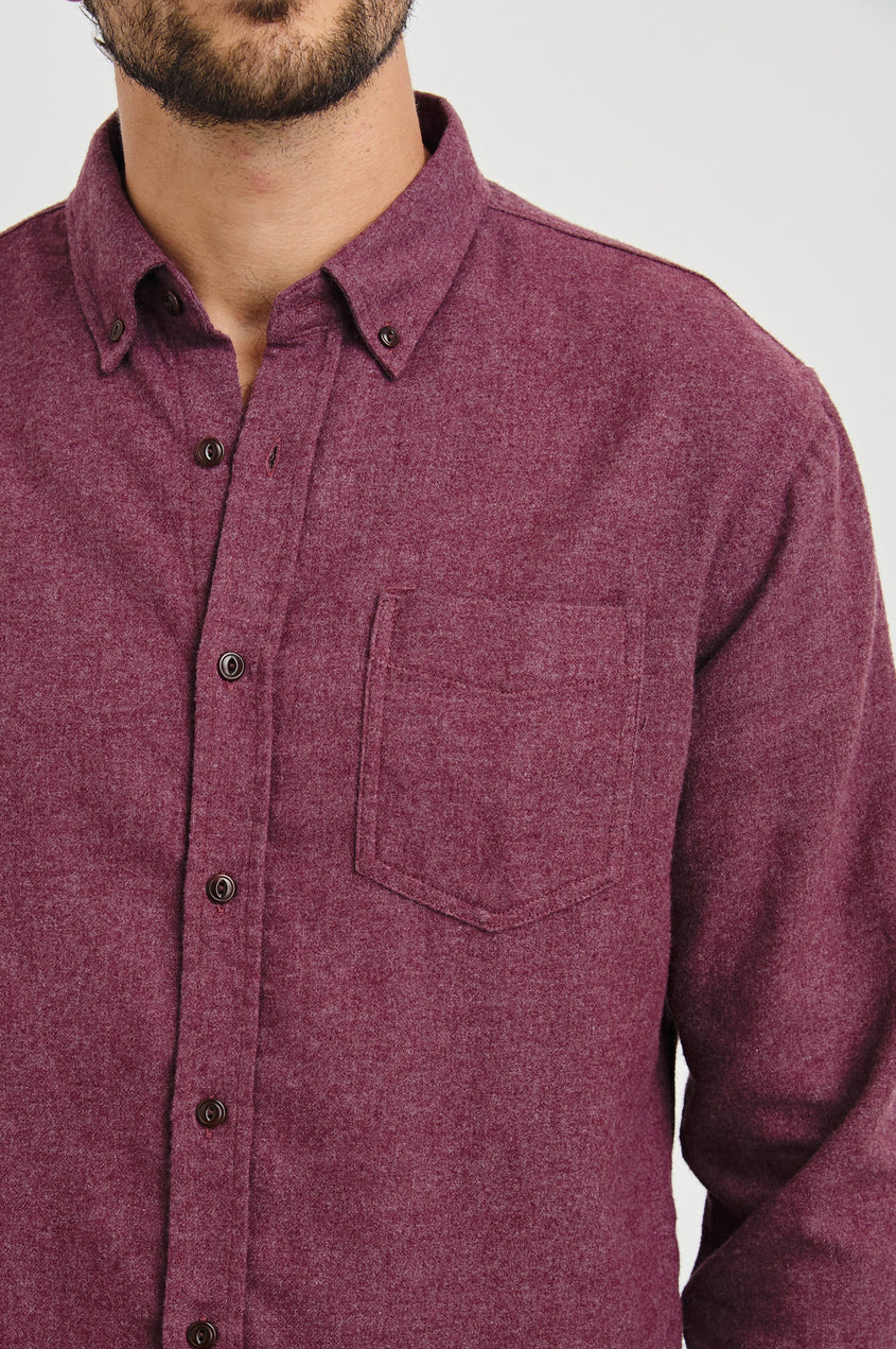 RUNSON SHIRT - CURRANT – Rails Canada