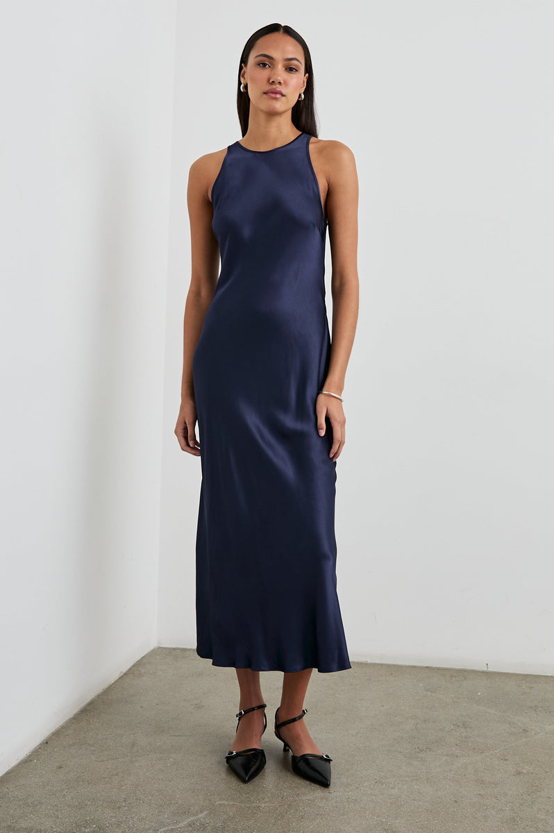 SOLENE DRESS - NAVY – Rails Canada