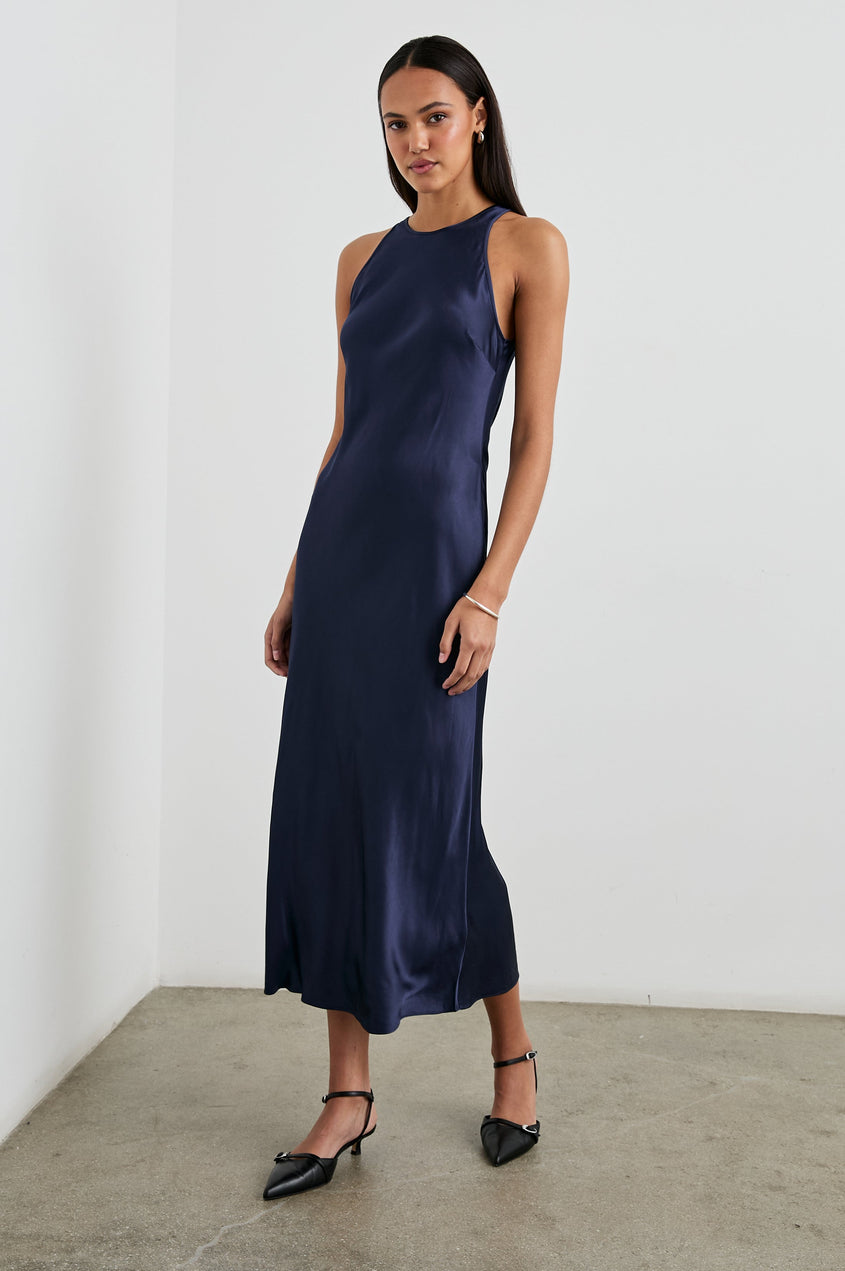 SOLENE DRESS - NAVY – Rails Canada